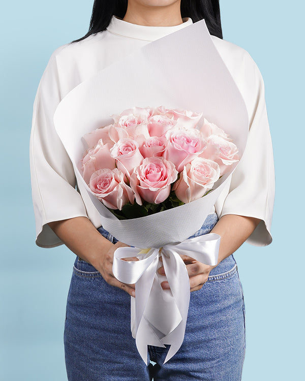 Roses Flower Bouquet - Same Day Delivery - LVLY Singapore