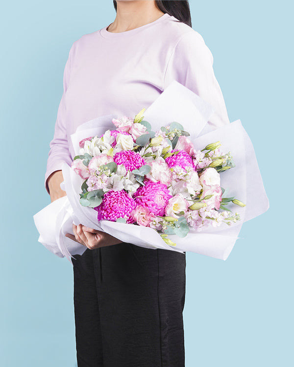 Cerise | Luxury Flower Bouquet - Same Day Delivery - LVLY Singapore