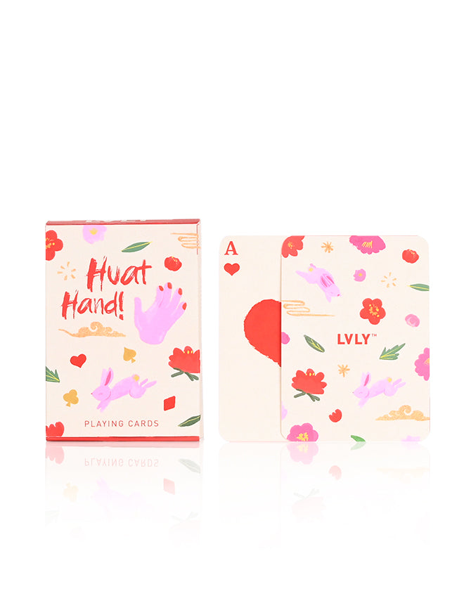 Huat Hand! Playing Cards - 6.5cm x 9cm - LVLY Singapore