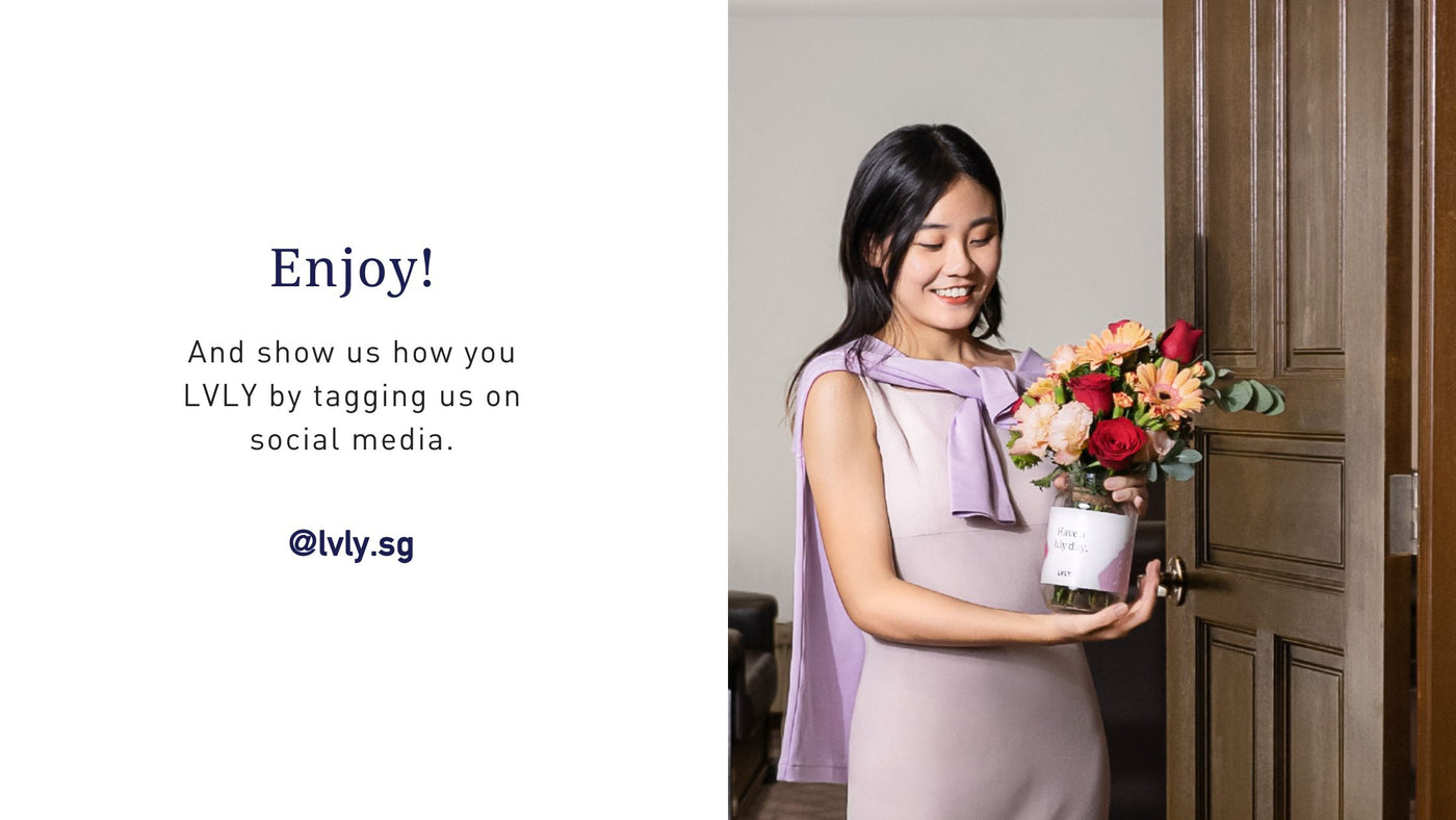 Lvly Flower Care - LVLY Singapore