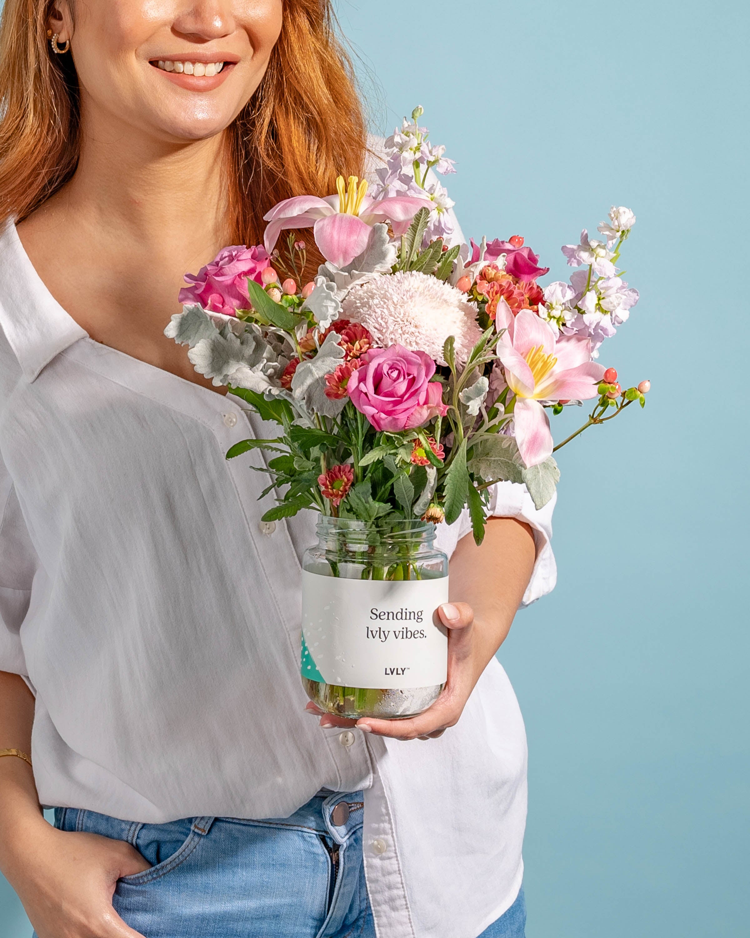 Florist's Pick Flower Jars - Same Day Delivery - LVLY Singapore