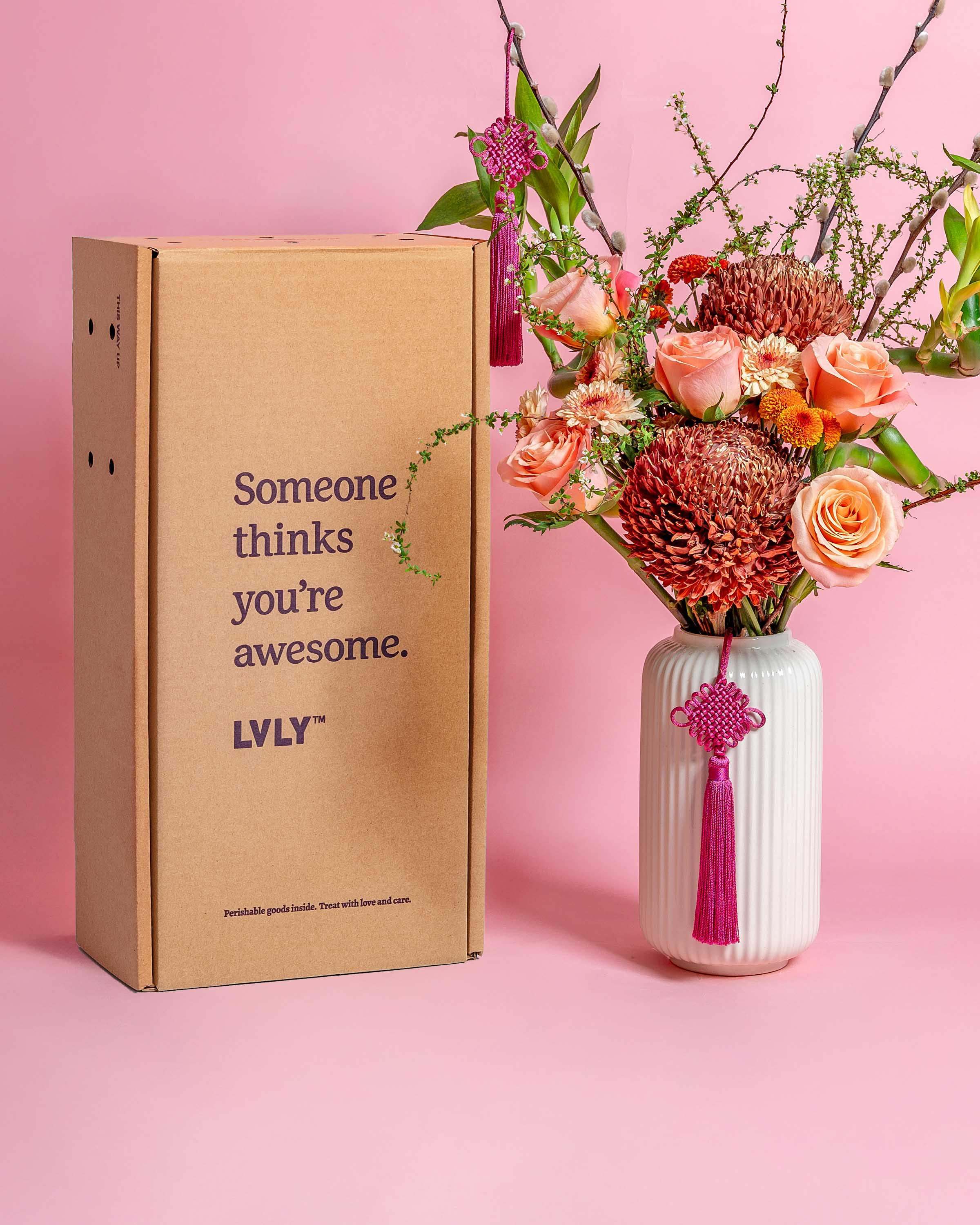 CNY Flowers & Hampers | Same-Day Delivery - LVLY Singapore